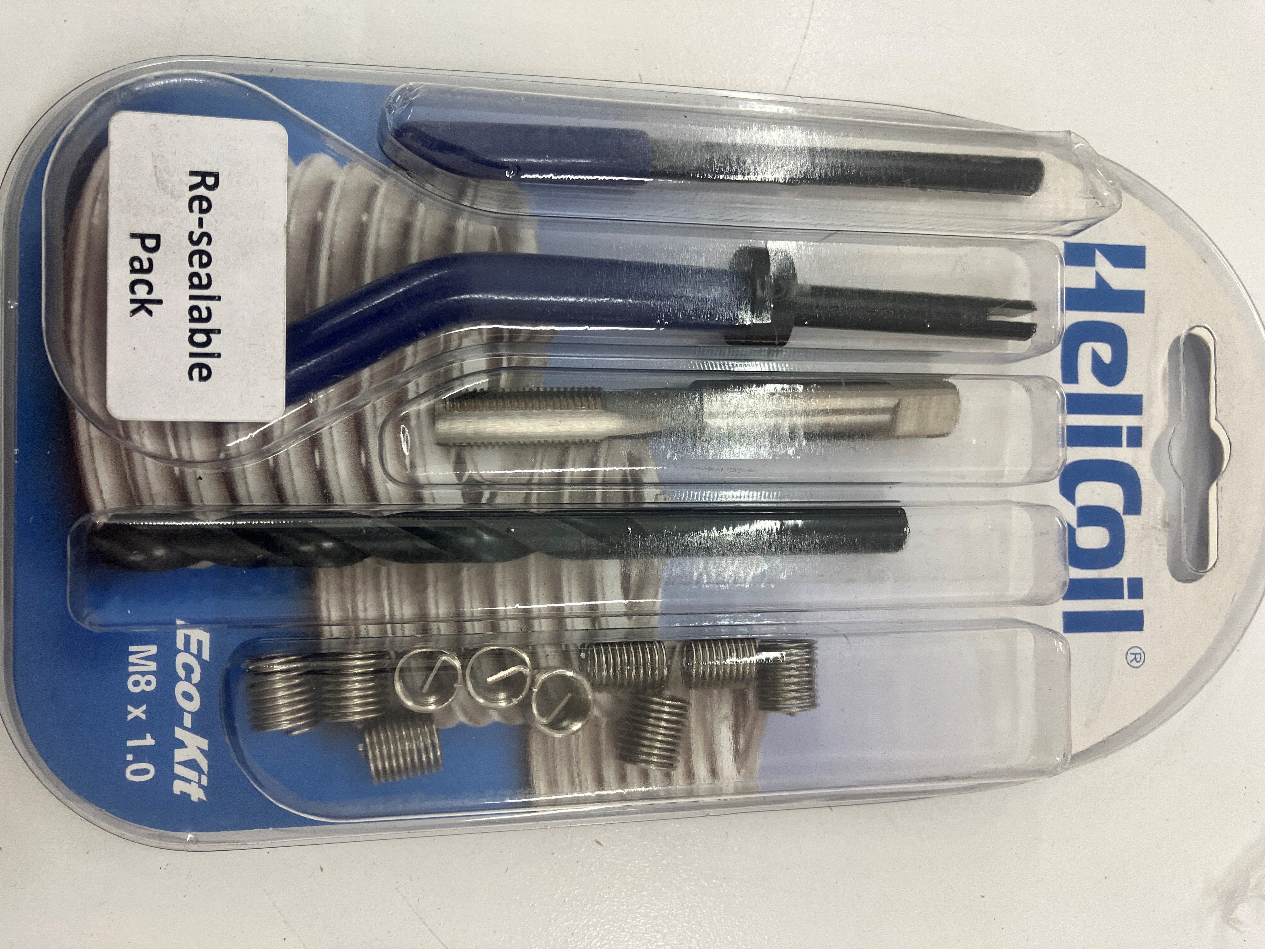 Helicoil M8 x 1.0mm Pitch Thread Repair Kit
